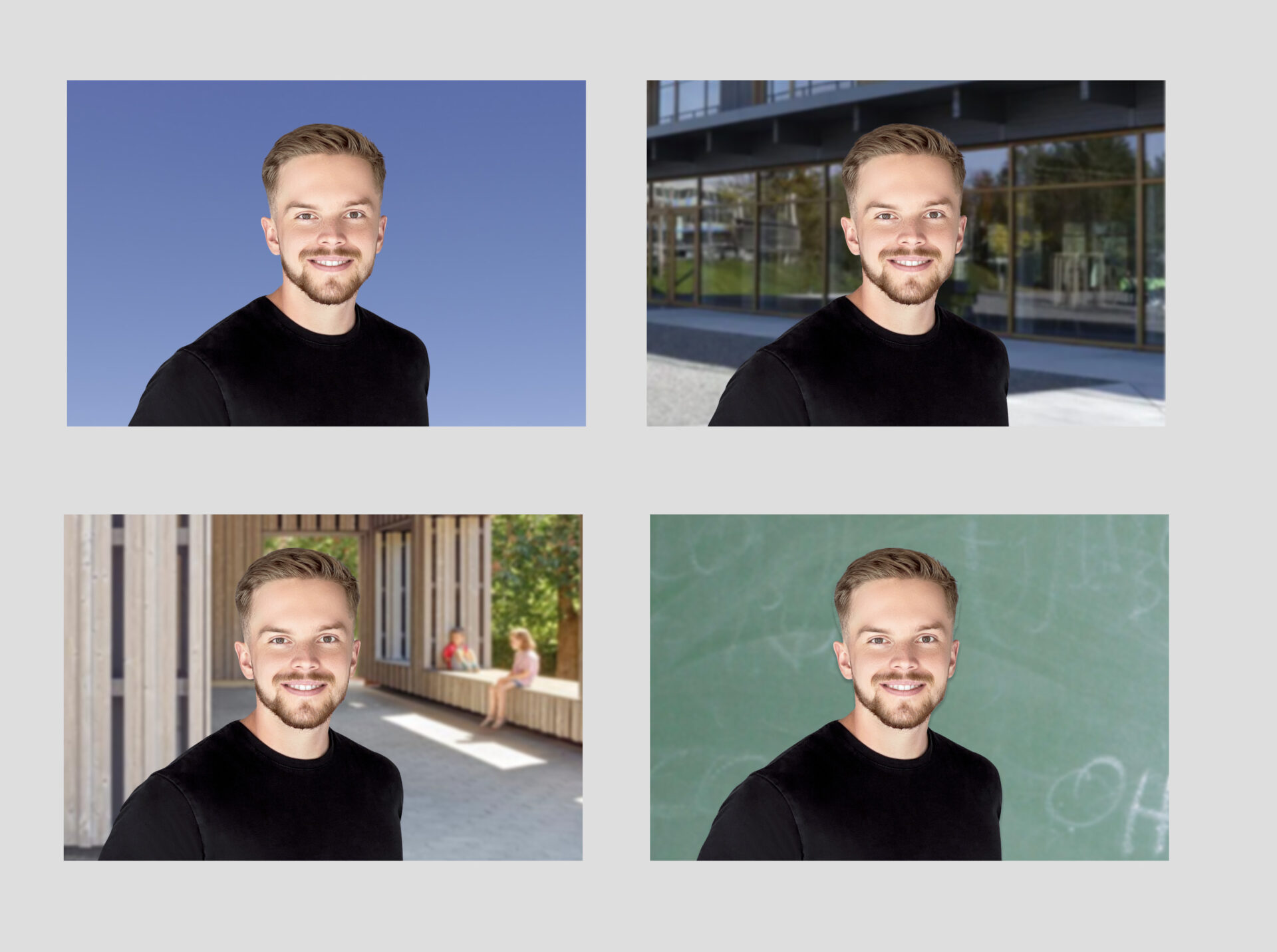 smartportrait – Wirkung vom Hintergrund auf Mitarbeiterfotos